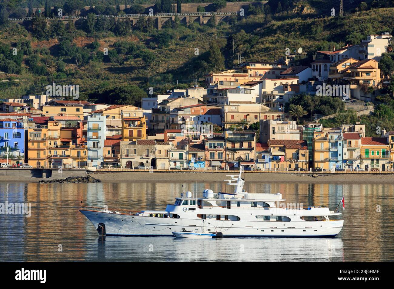 Port of Giardini Naxos, Sicily Island, Italy, Europe Stock Photo - Alamy