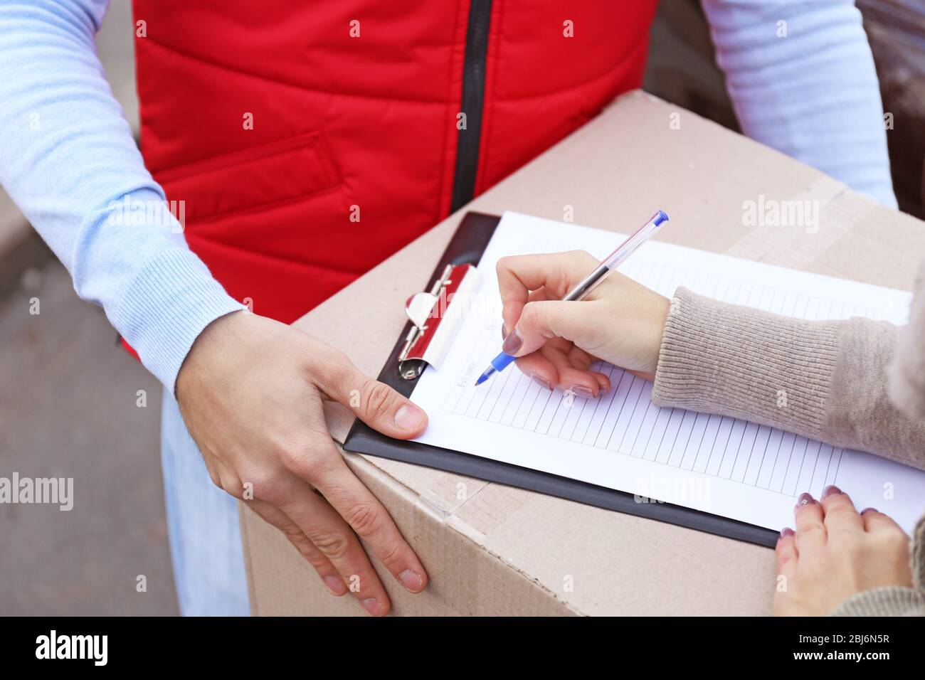 Delivery form hi-res stock photography and images - Alamy
