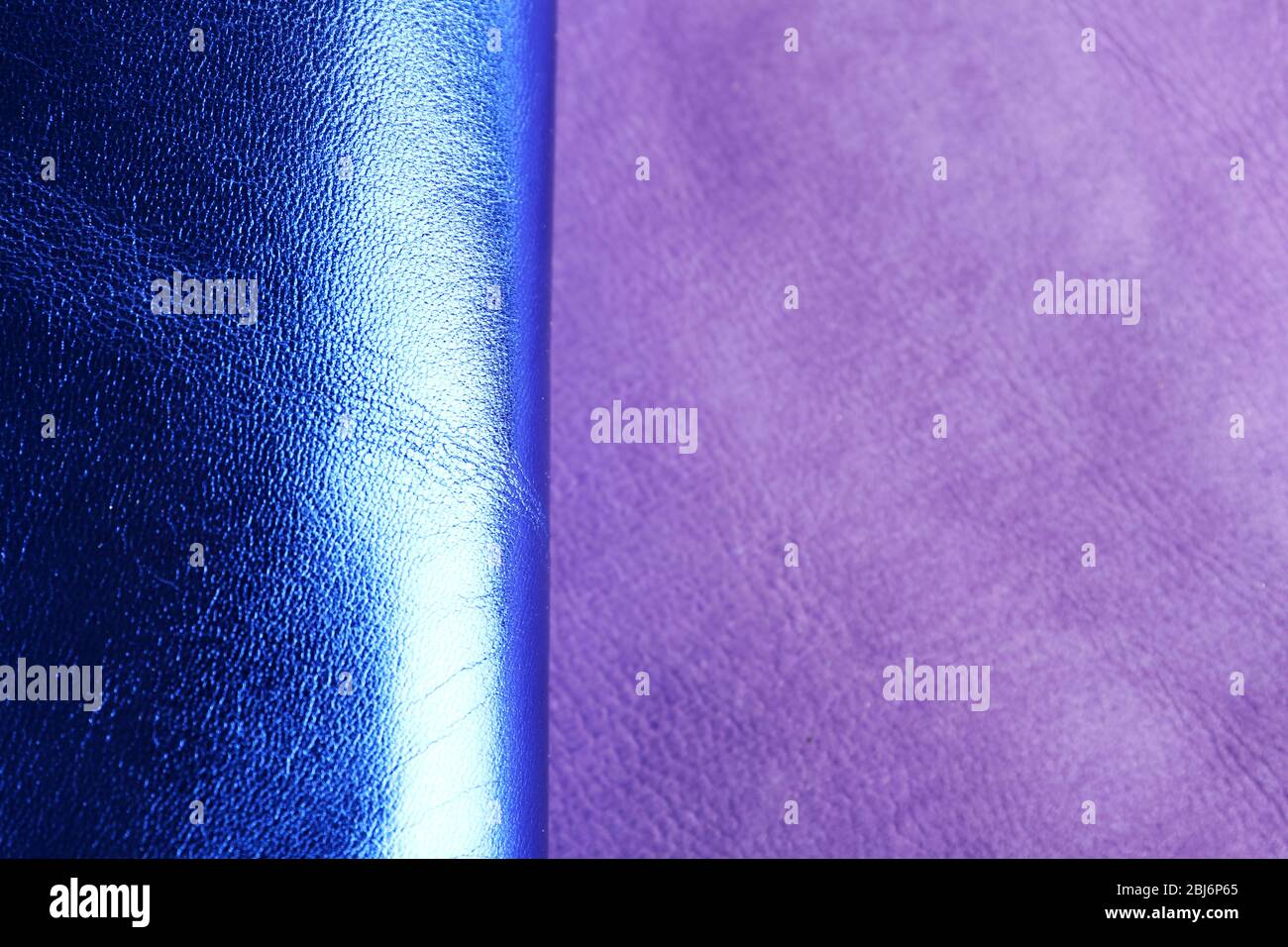 Blue leather texture close up Stock Photo - Alamy