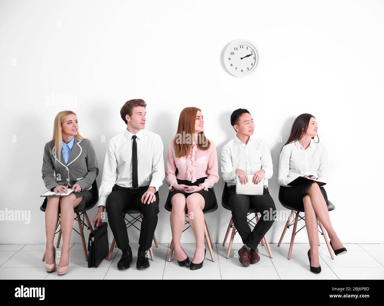 People Sitting Facing Left