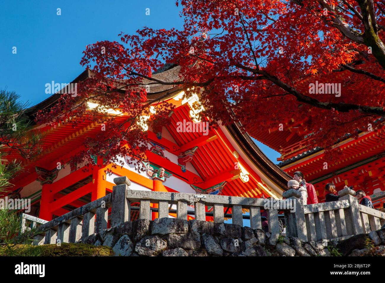 Kiyomizu-dera shrine in Kyoto, Japan Stock Photo - Alamy