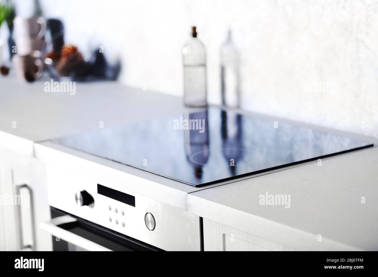 Modern kitchen interior, close up Stock Photo - Alamy