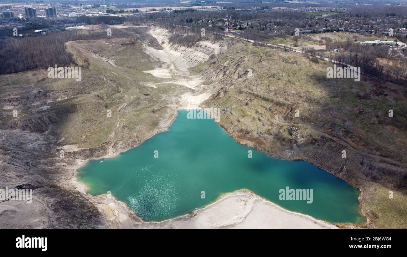 Canada water london drone hi-res stock photography and images - Alamy