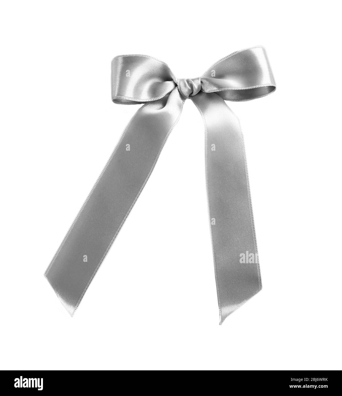 Shiny bow, isolated on white Stock Photo - Alamy