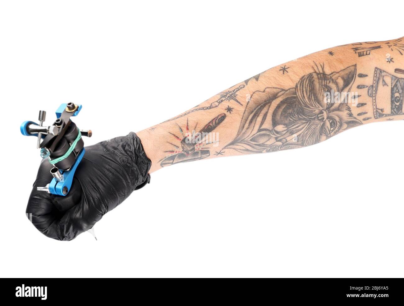 Tattoo Machine Tattoo On Hand