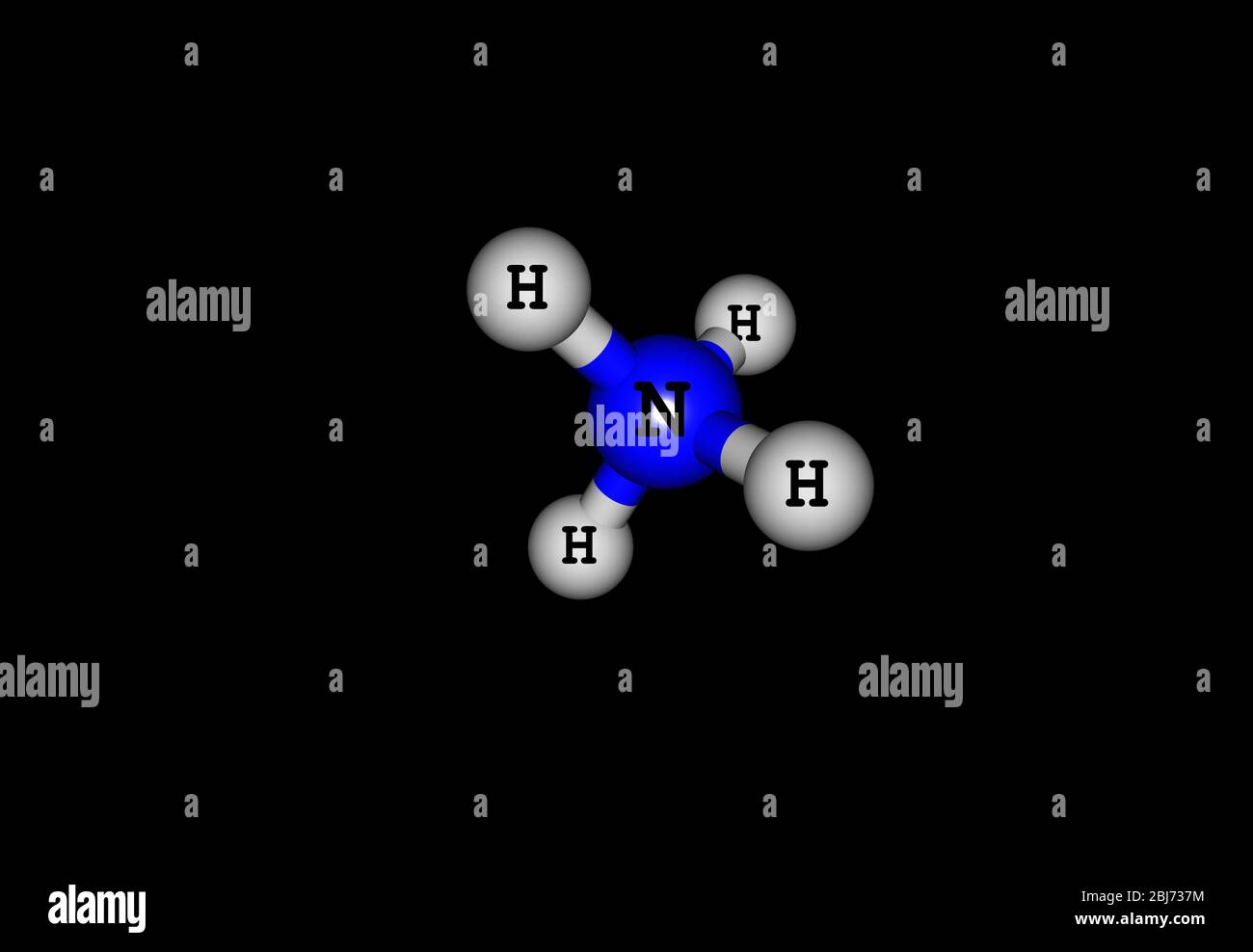 The ammonium cation is a positively charged polyatomic ion with the ...