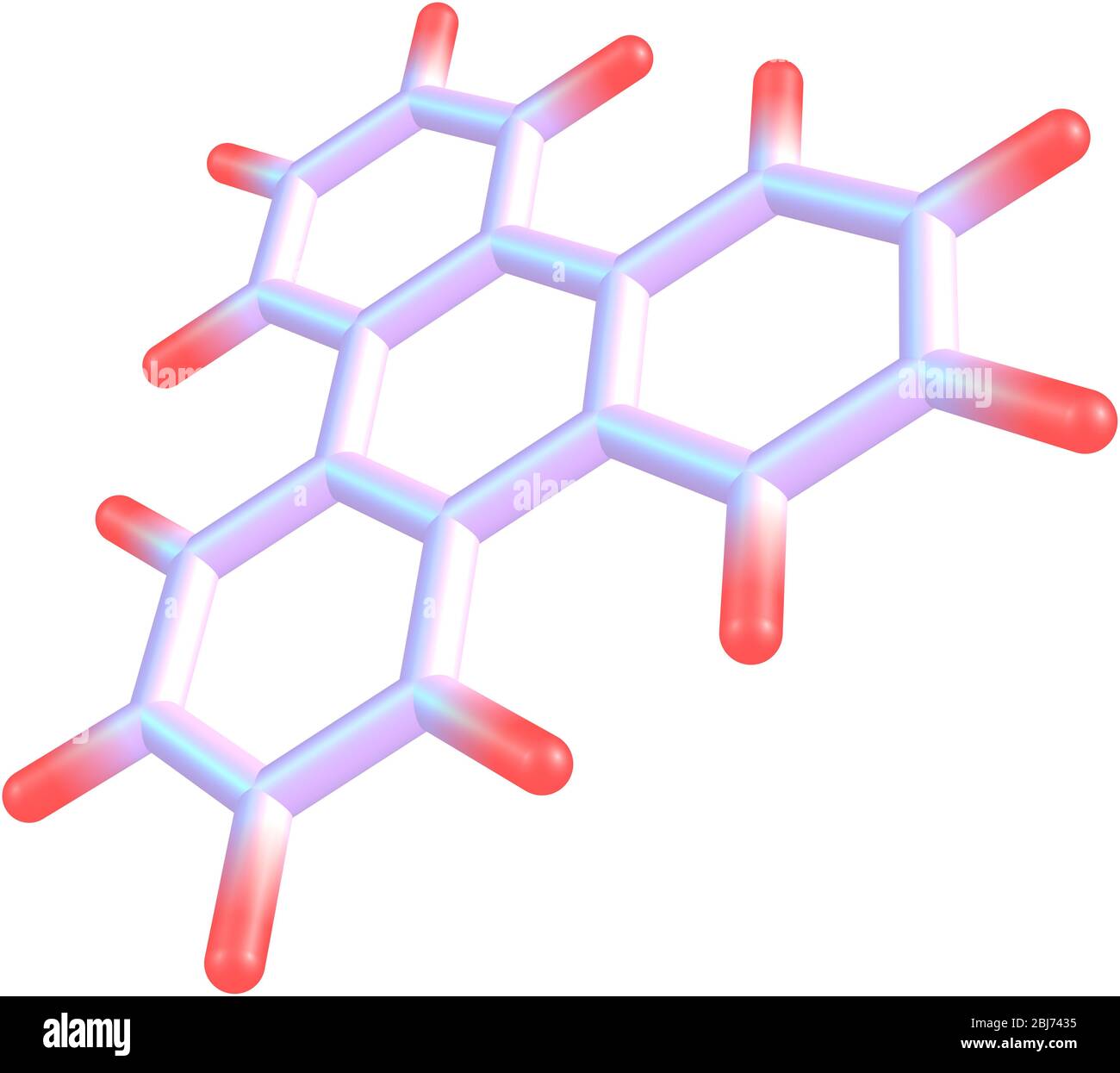 Organic compound triphenylene is a flat polycyclic aromatic hydrocarbon ...