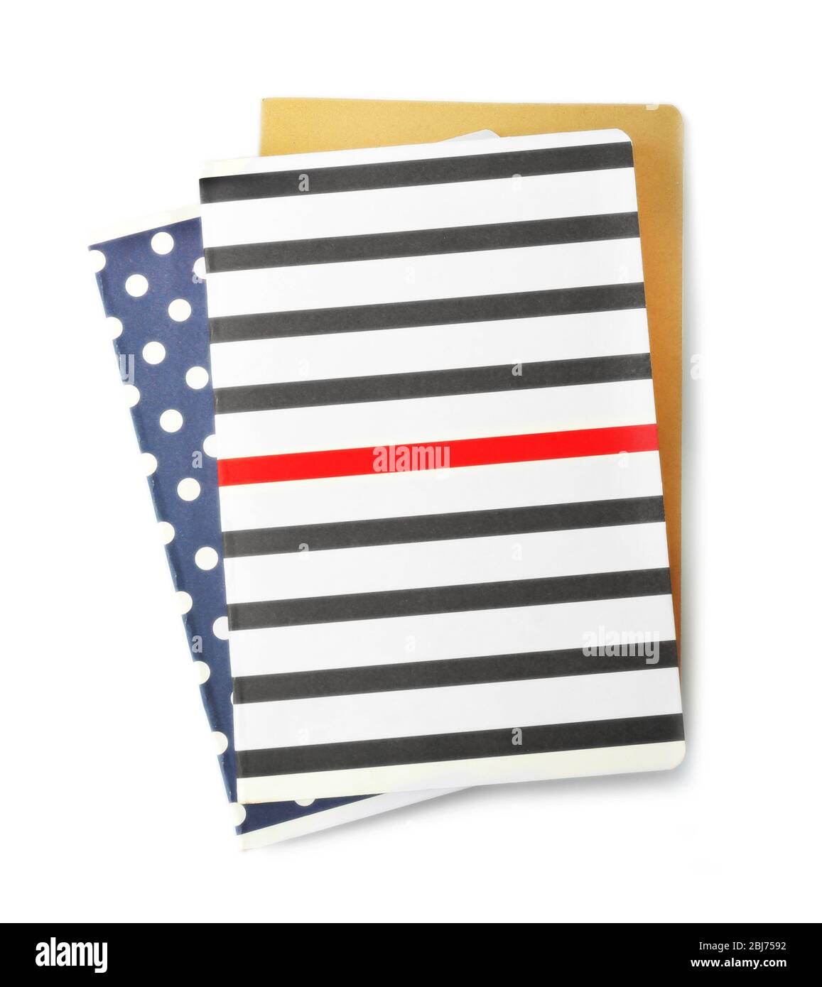 Pile of notebooks blue hi-res stock photography and images - Alamy