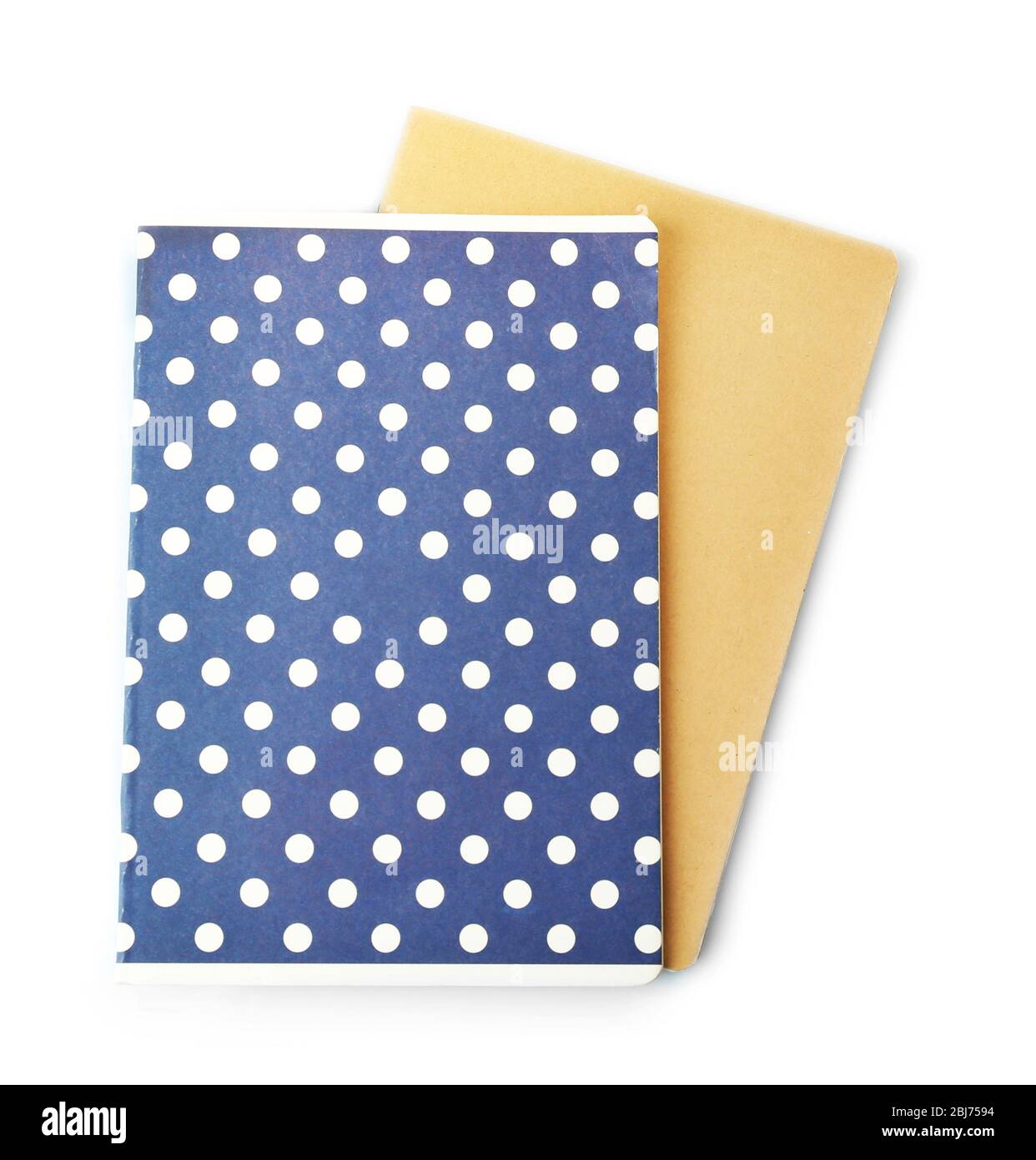 A pile of stylish notebooks, isolated on white background Stock Photo ...