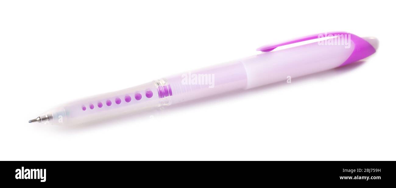 Pen isolated on white background Stock Photo - Alamy