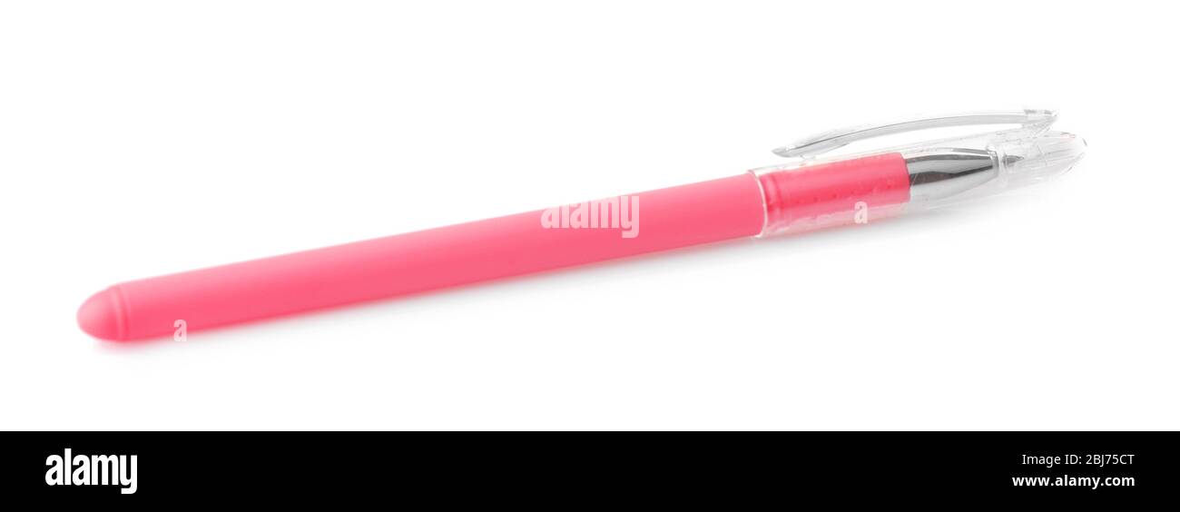 Pen isolated on white background Stock Photo - Alamy