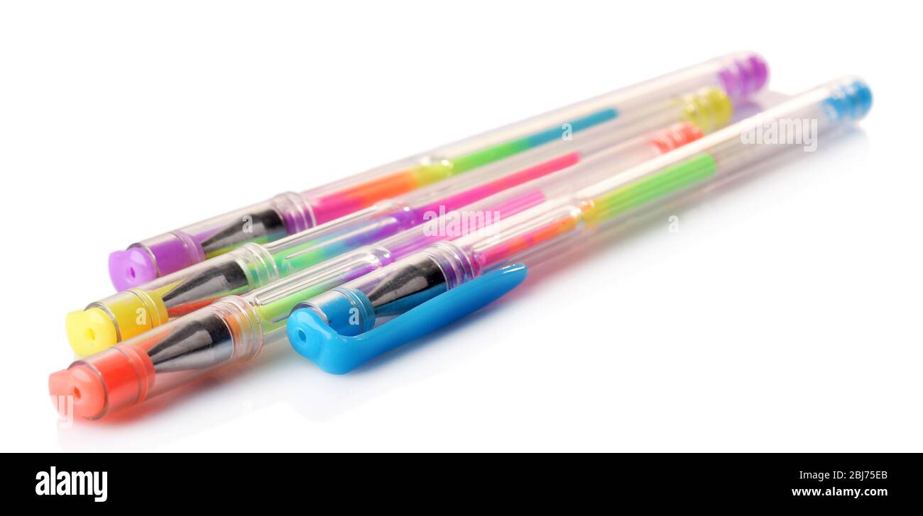 Four pens hi-res stock photography and images - Alamy