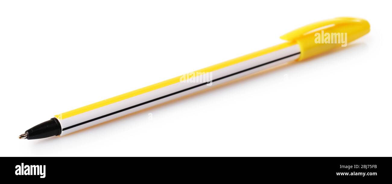 Pen isolated on white background Stock Photo - Alamy