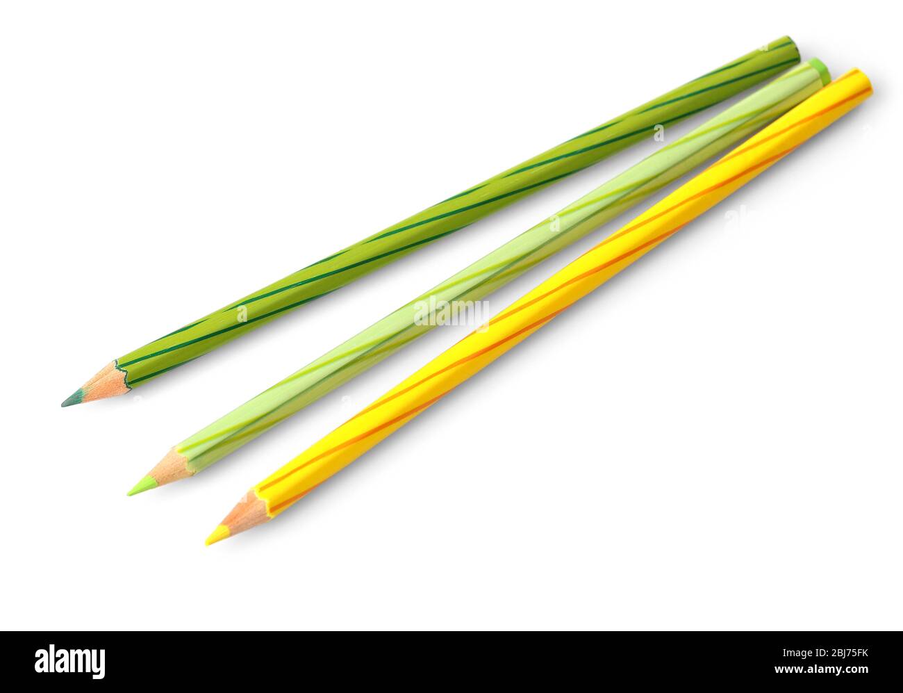 Three pencils design Cut Out Stock Images & Pictures - Alamy