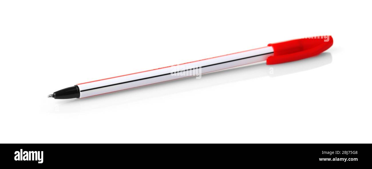 Pen isolated on white background Stock Photo - Alamy