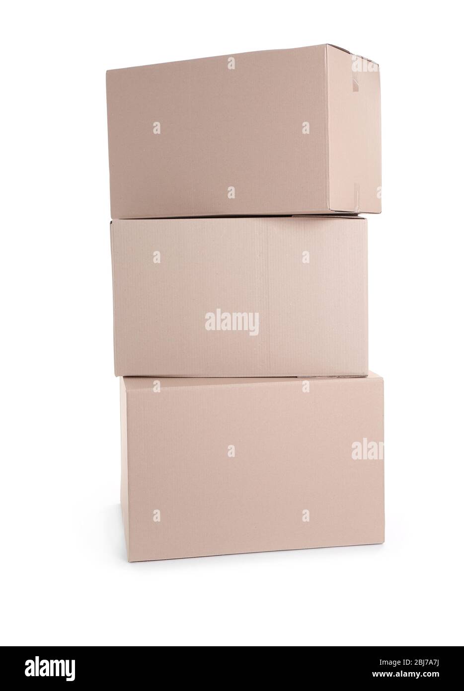 Set different cardboard packaging hi-res stock photography and images ...