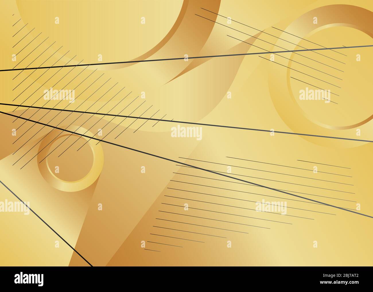 Minimalist gold premium exclusive background. Vector luxury golden ...