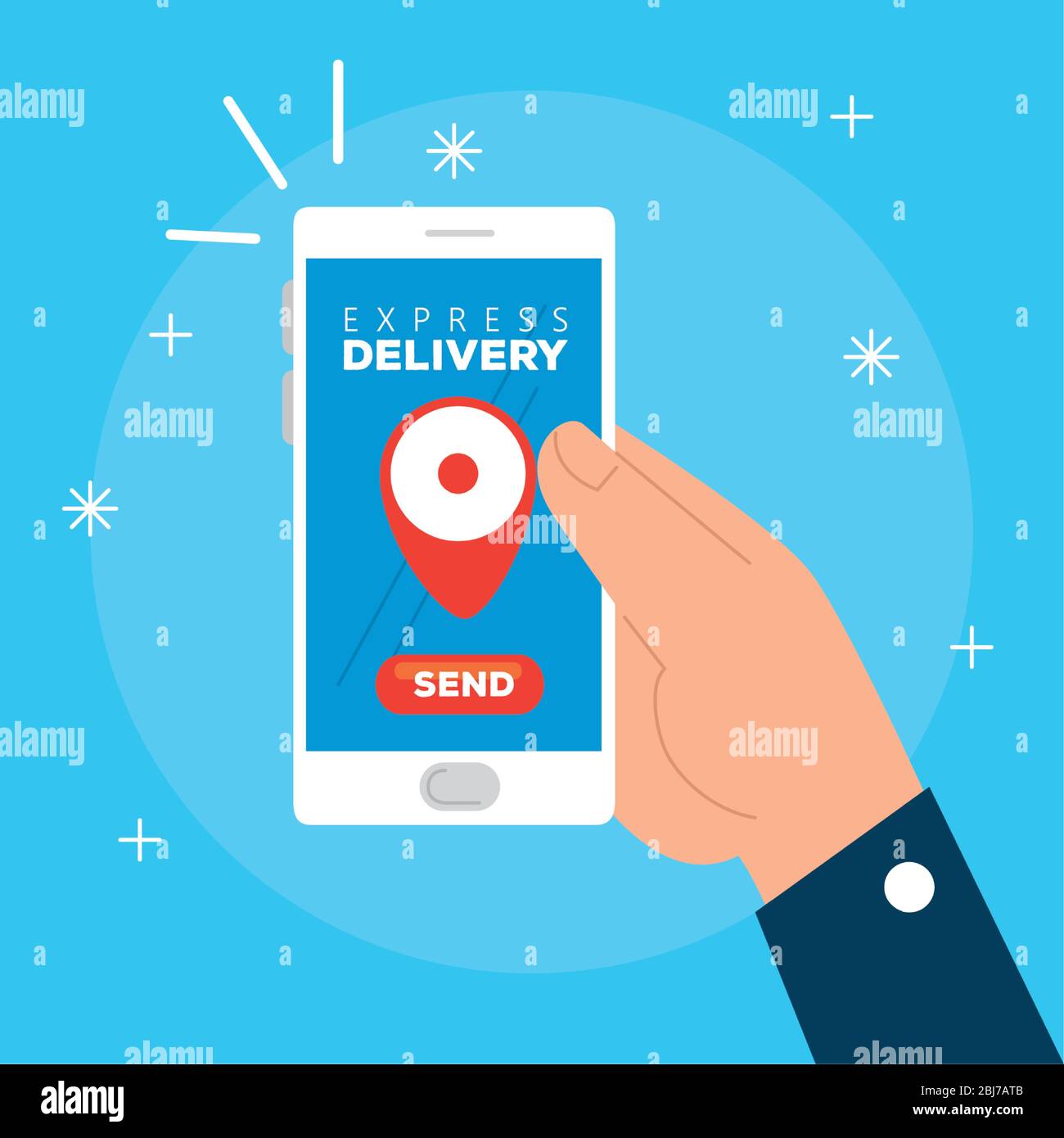 Using hand to express Stock Vector Images - Alamy