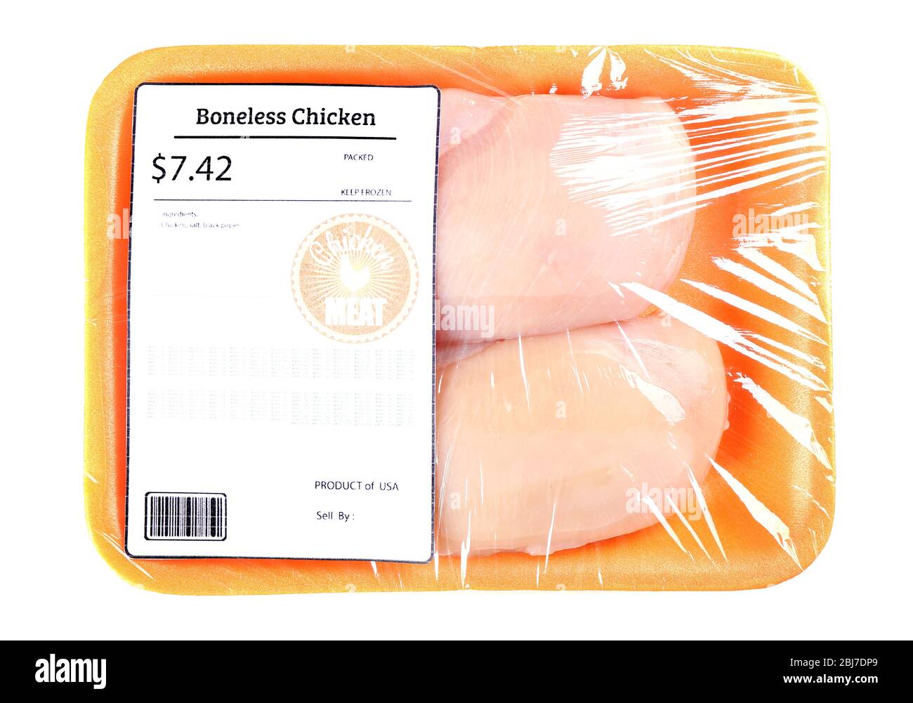 Packed chicken price hi-res stock photography and images - Alamy