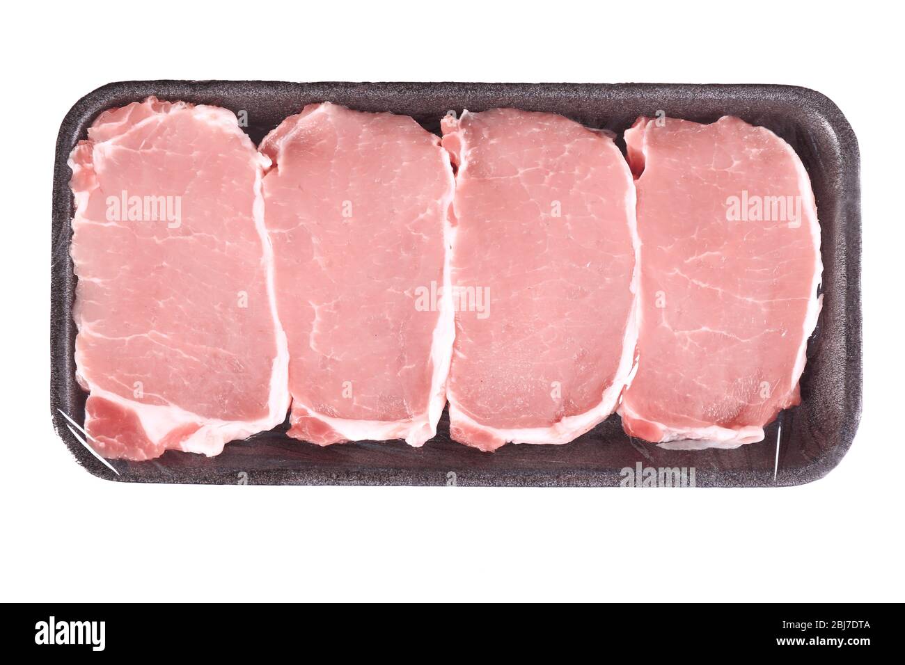 Packed pork meat Cut Out Stock Images & Pictures - Alamy