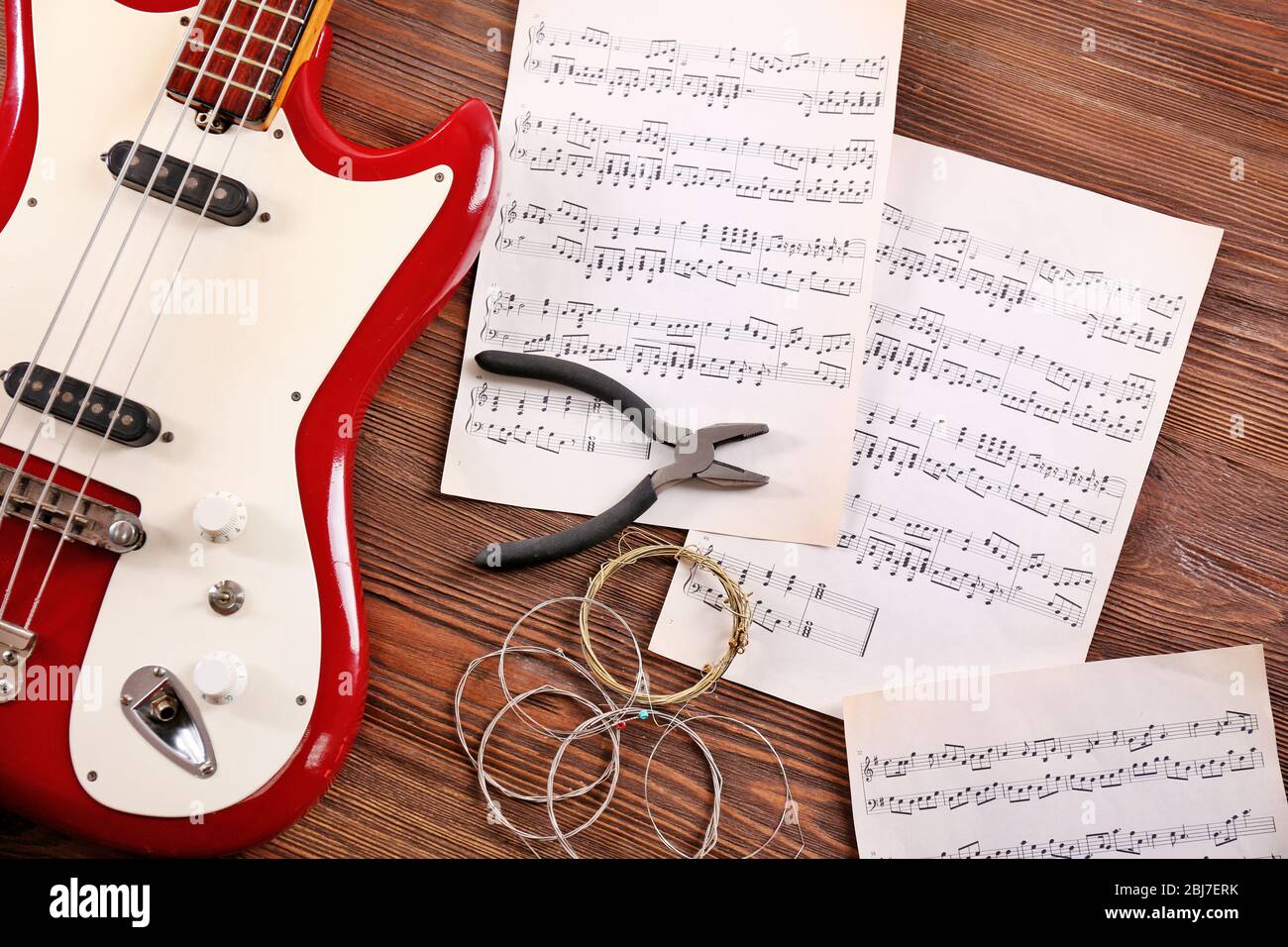 Electric Guitar Strings Notes