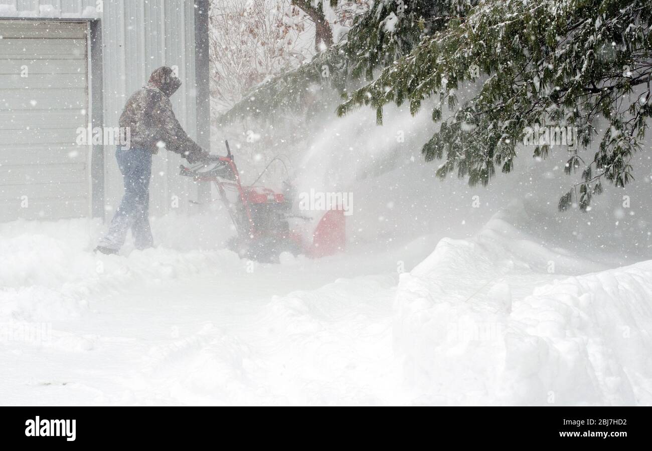 Snow clearing machine hi-res stock photography and images - Alamy