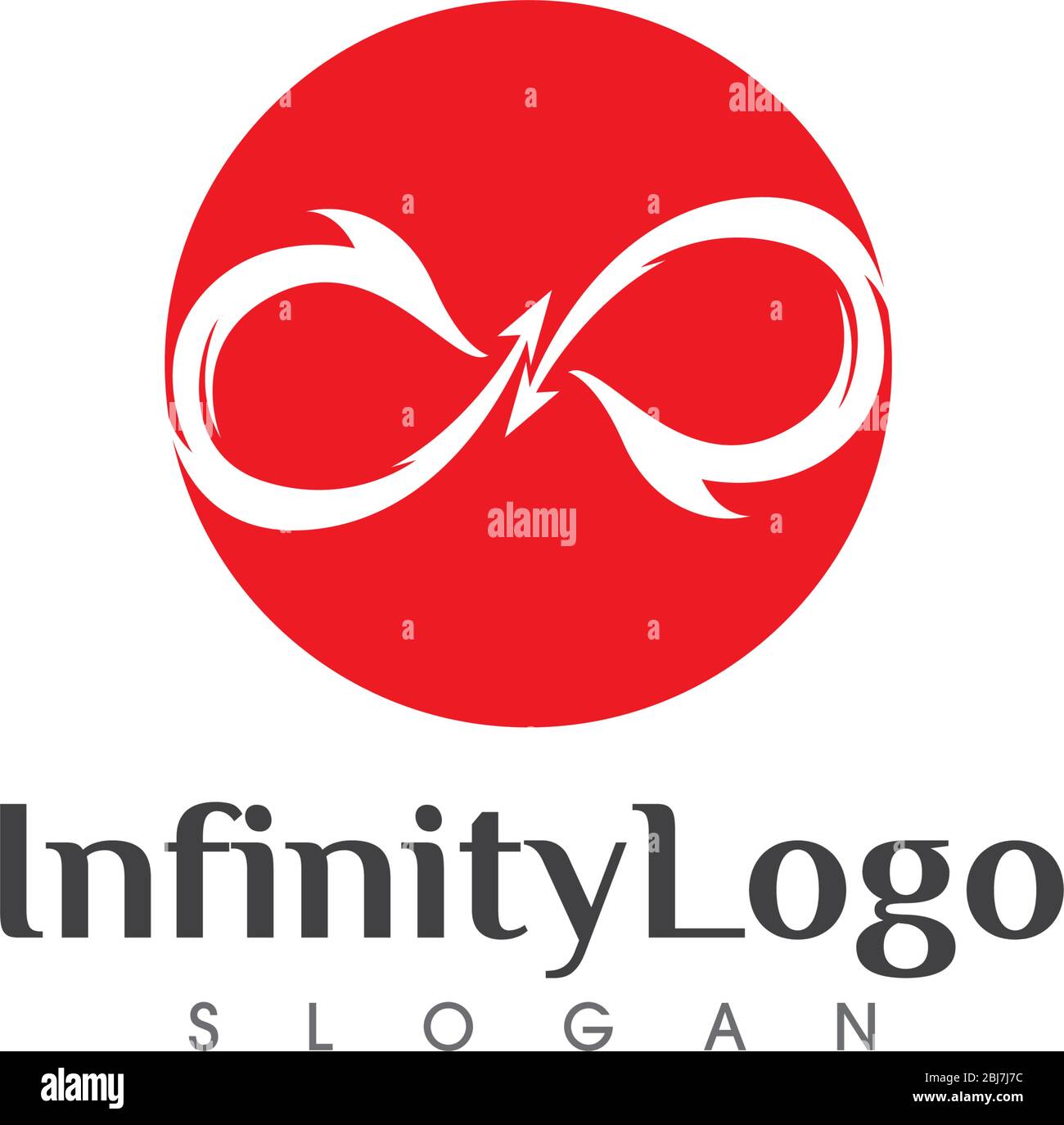 Infinity Design Vector icon illustration Logo template design Stock ...