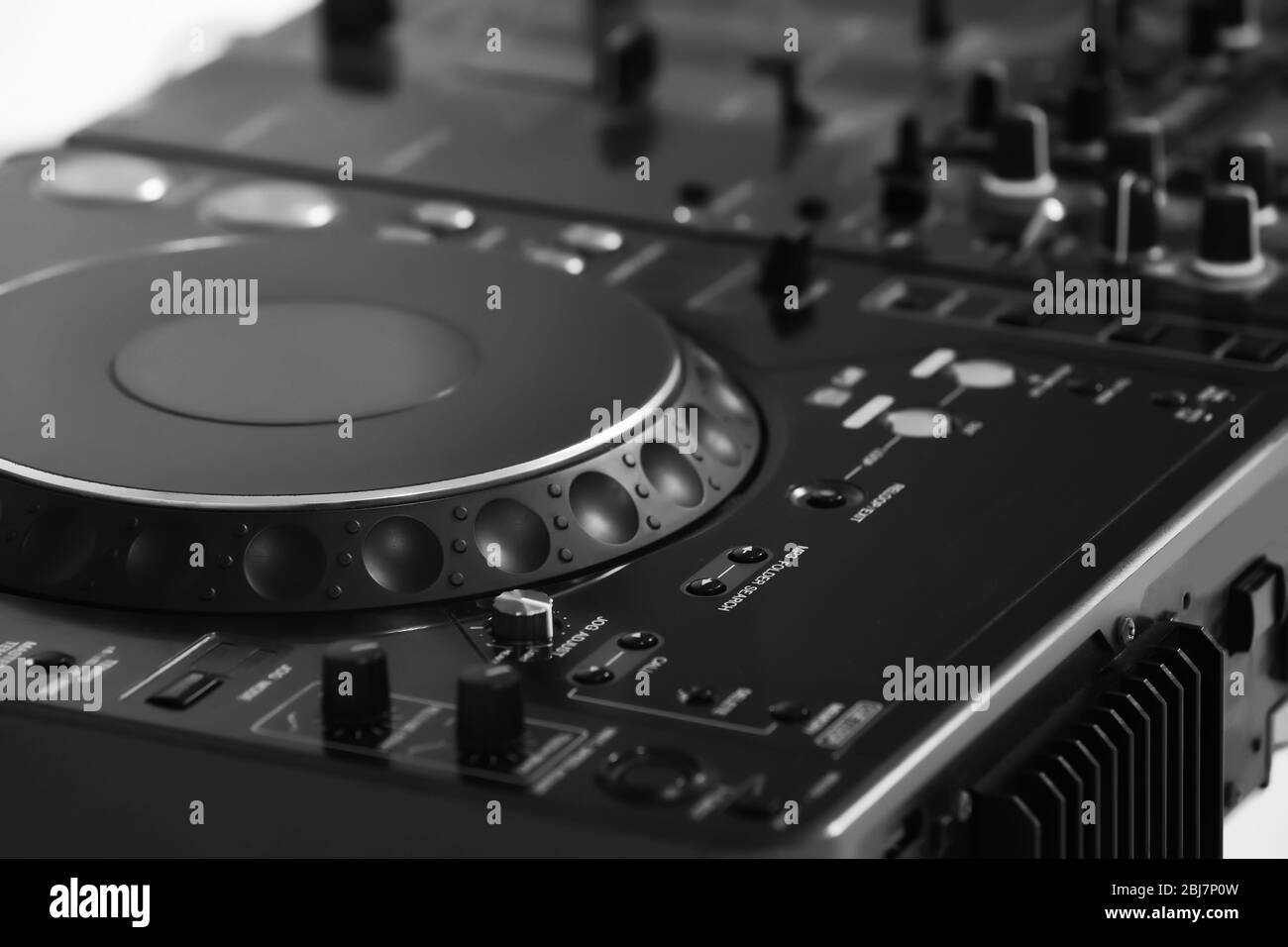 Panel mixer Black and White Stock Photos & Images - Alamy
