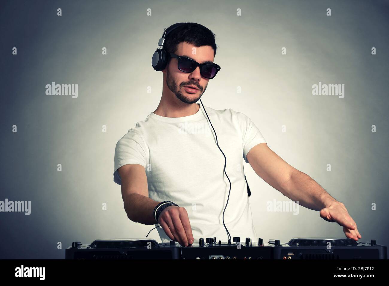 Grey music mixer hi-res stock photography and images - Alamy