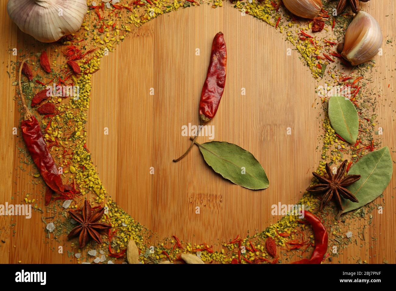 Spices clock hi-res stock photography and images - Alamy