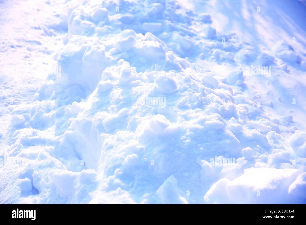 Winter snow cover Stock Photo - Alamy