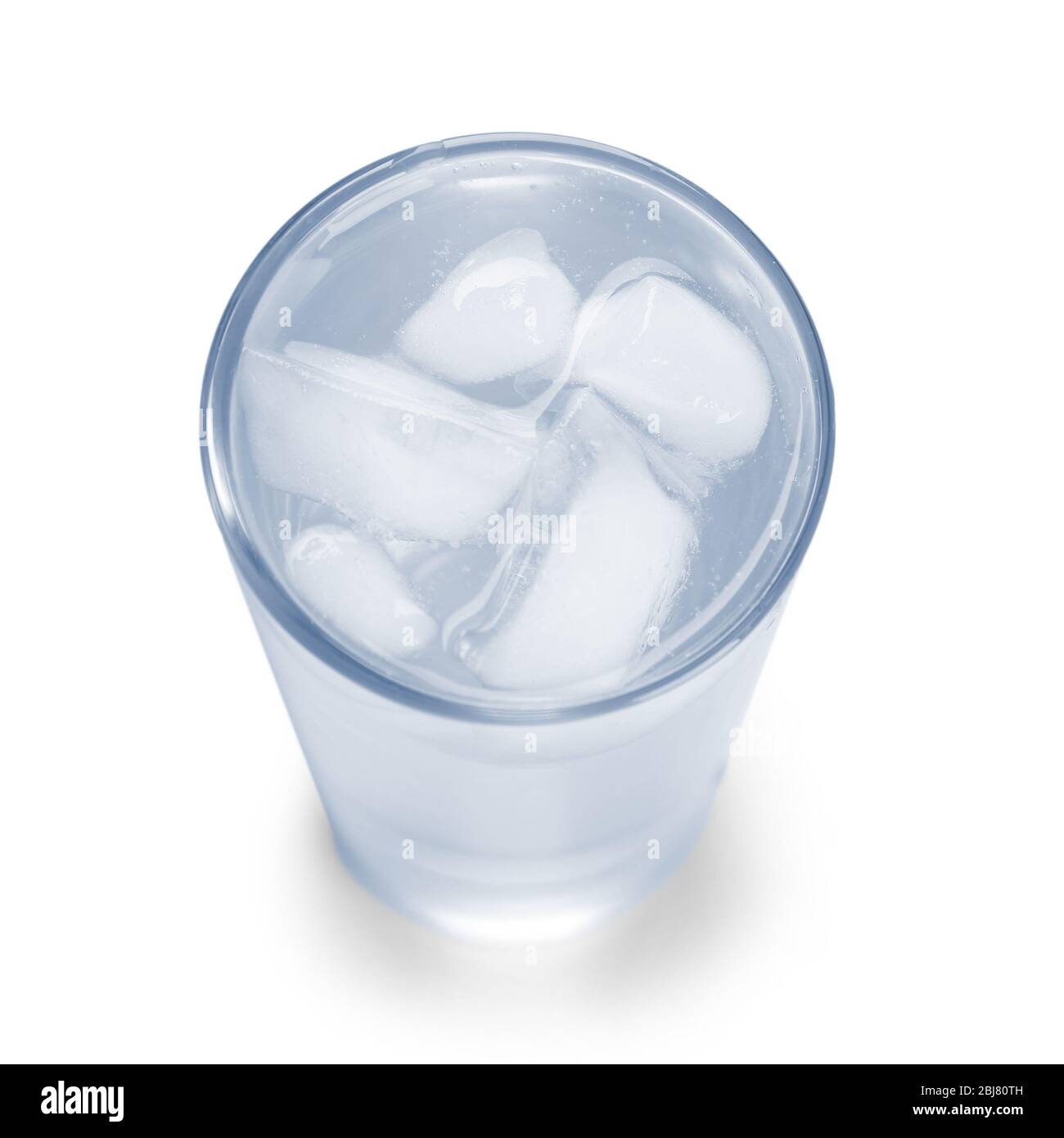 Glass Of Water Top View