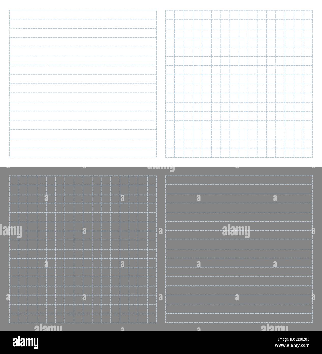 Squared notepad Stock Vector Images - Alamy