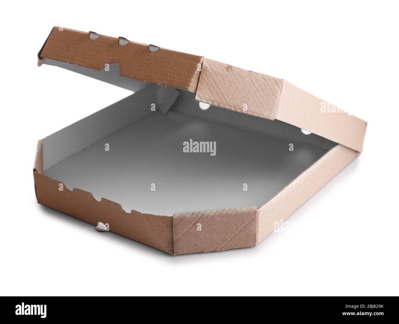 Open empty pizza box hi-res stock photography and images - Alamy
