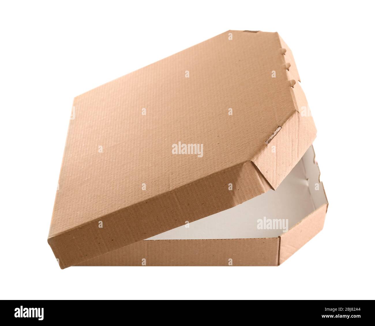 Empty Open Pizza Box