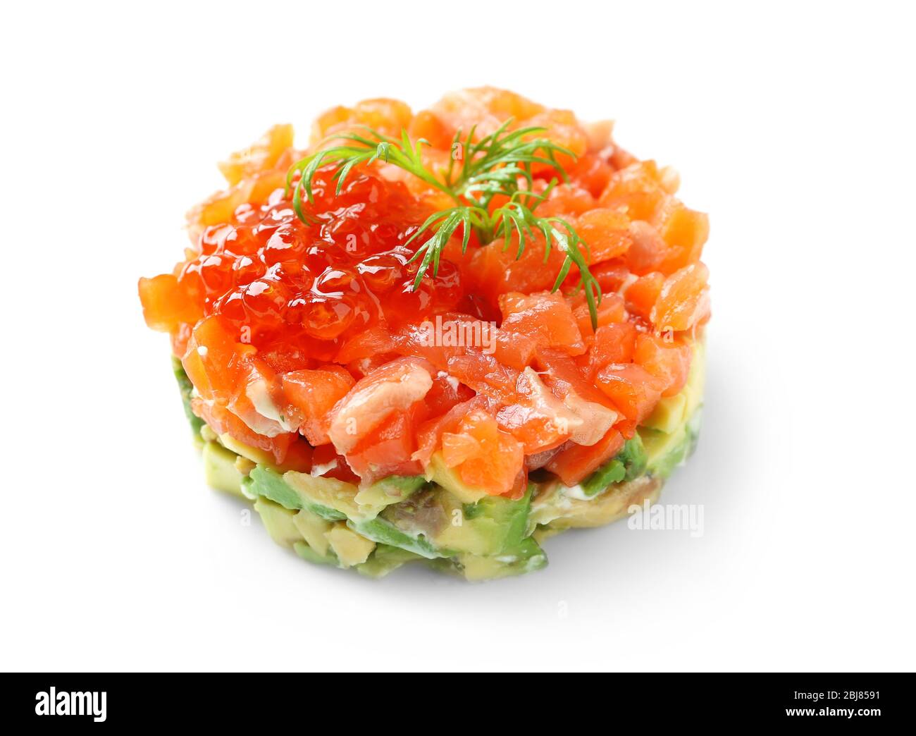 Red salmon fish caviar spices Cut Out Stock Images & Pictures - Alamy