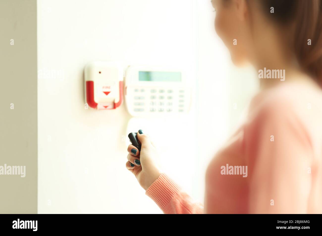 Setting alarms hi-res stock photography and images - Alamy