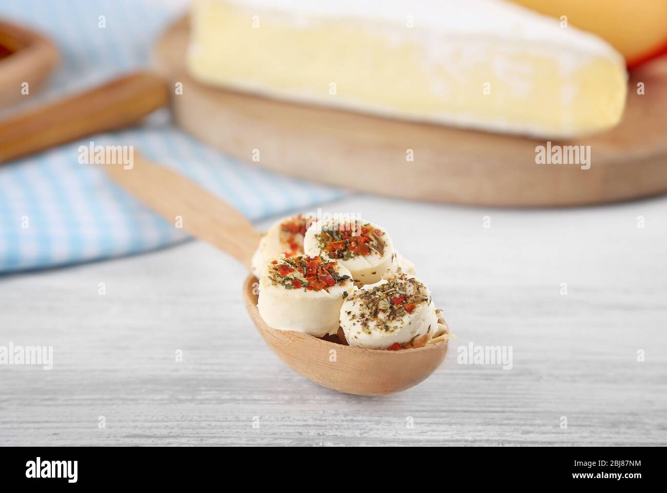 Fresh dairy on table, closeup Stock Photo - Alamy