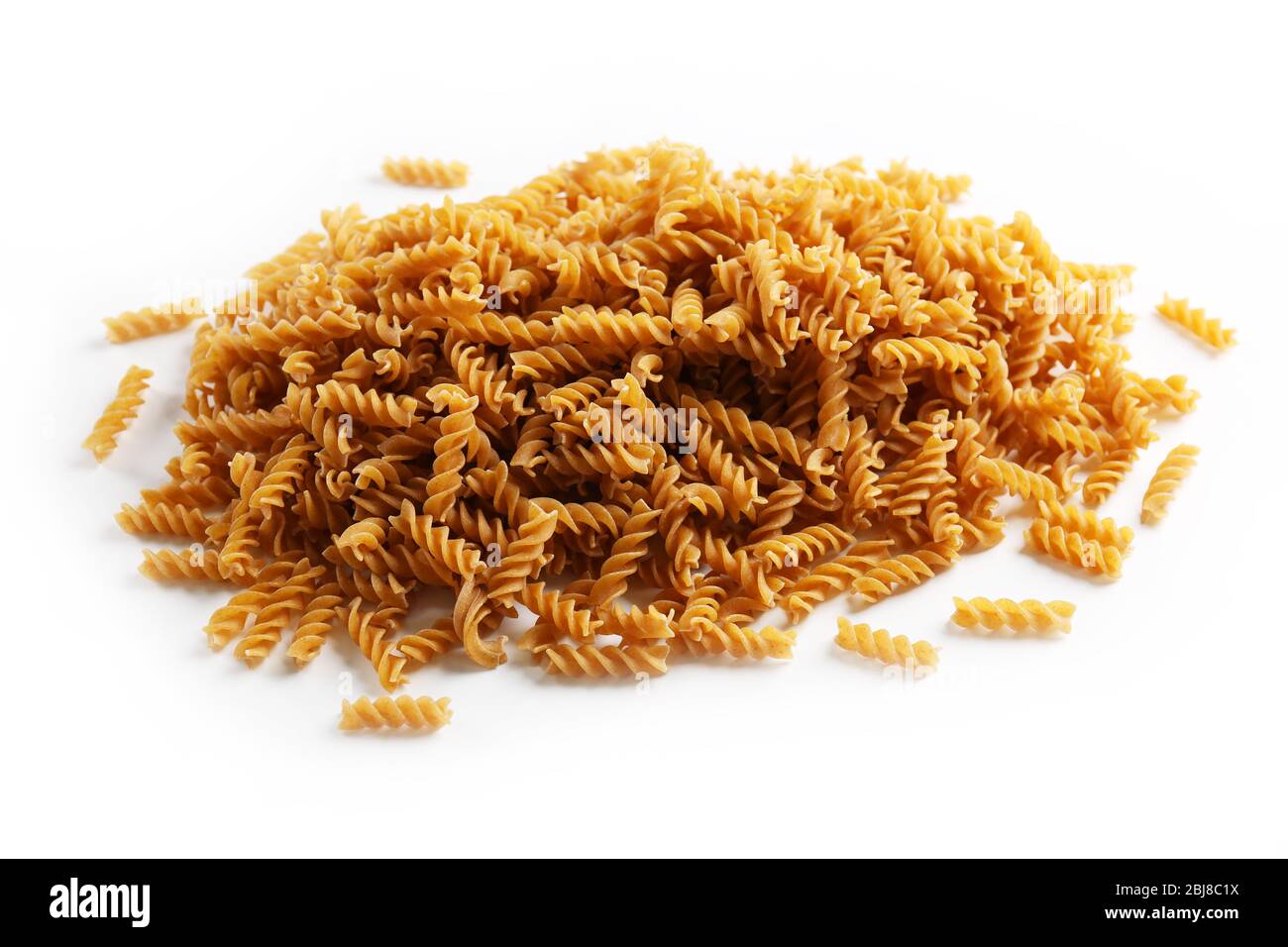 Pile of Italian dry pasta, close up Stock Photo - Alamy