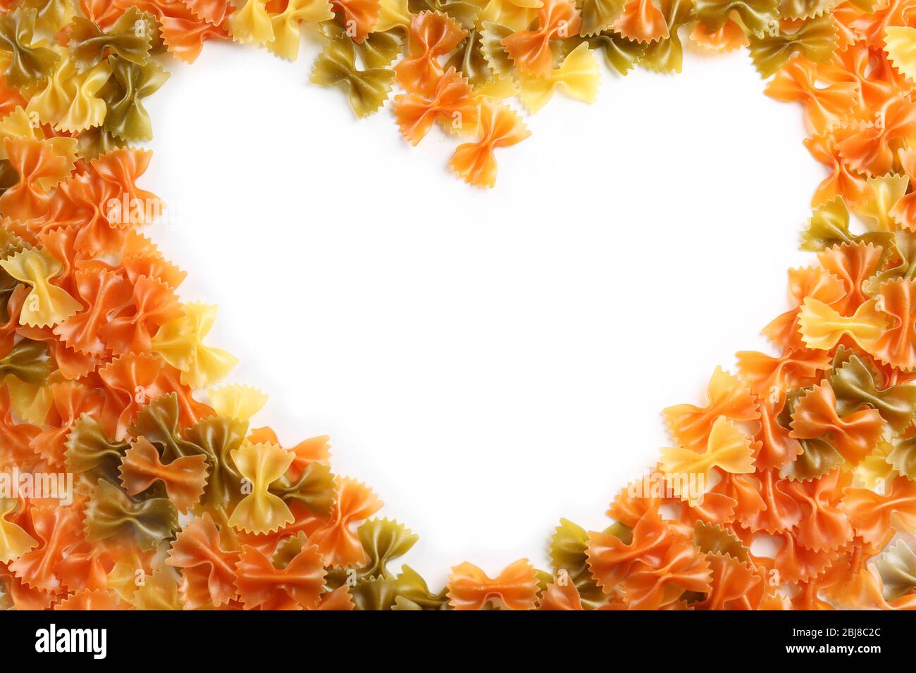 Colorful dry pasta background, top view Stock Photo - Alamy