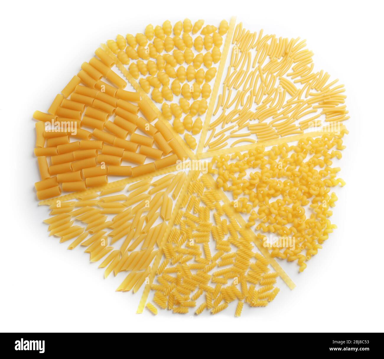 Collection of Italian pasta, top view Stock Photo - Alamy