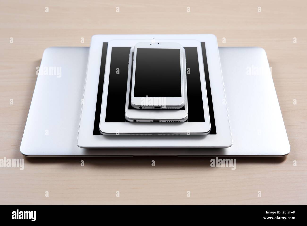 Tech device stack hi-res stock photography and images - Alamy