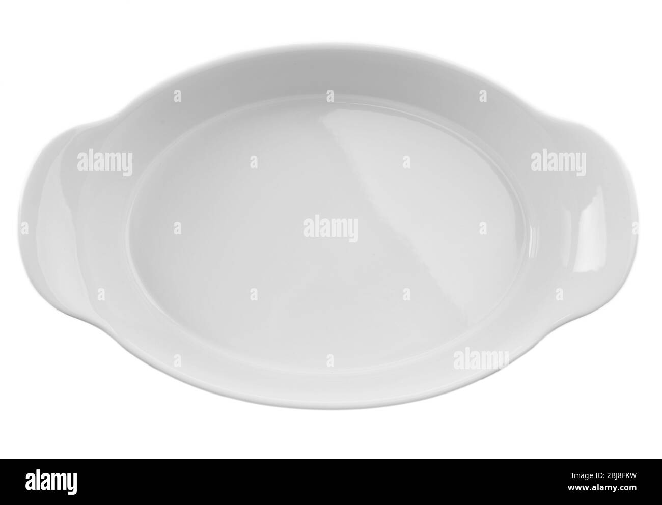 ceramic baking dish, isolated on white Stock Photo - Alamy
