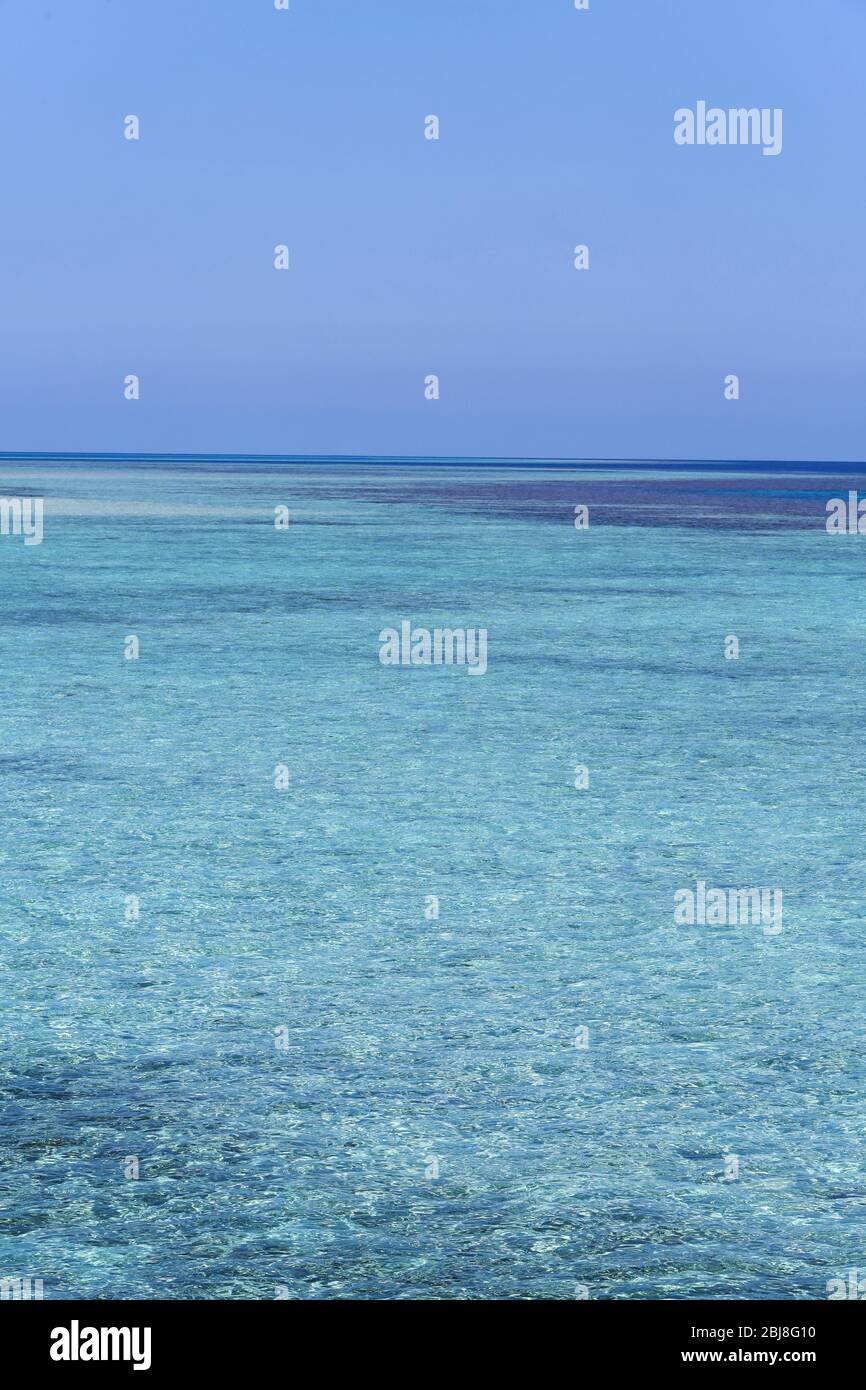 Blue ocean. Seascape Stock Photo - Alamy