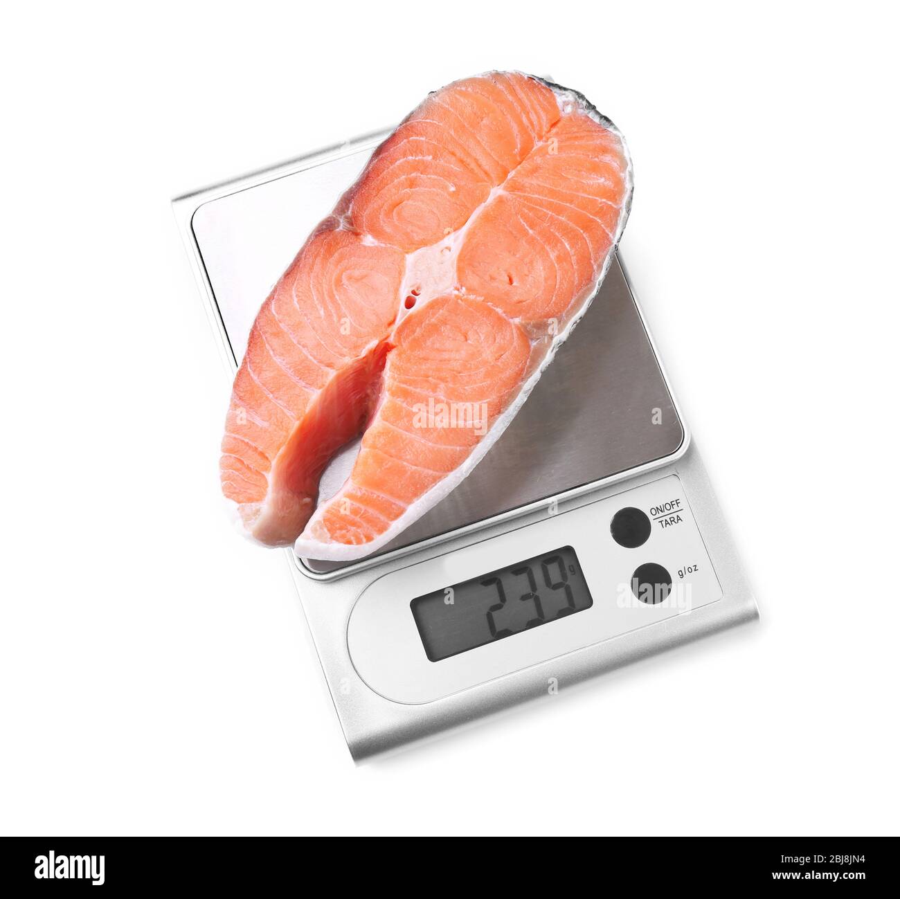Fish on weighing scales Cut Out Stock Images & Pictures - Alamy