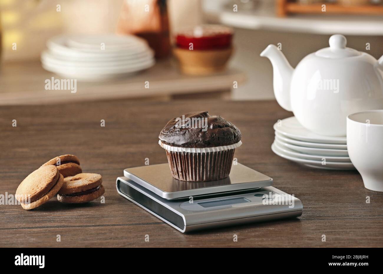 Weighing Scale Chocolate High Resolution Stock Photography and Images ...