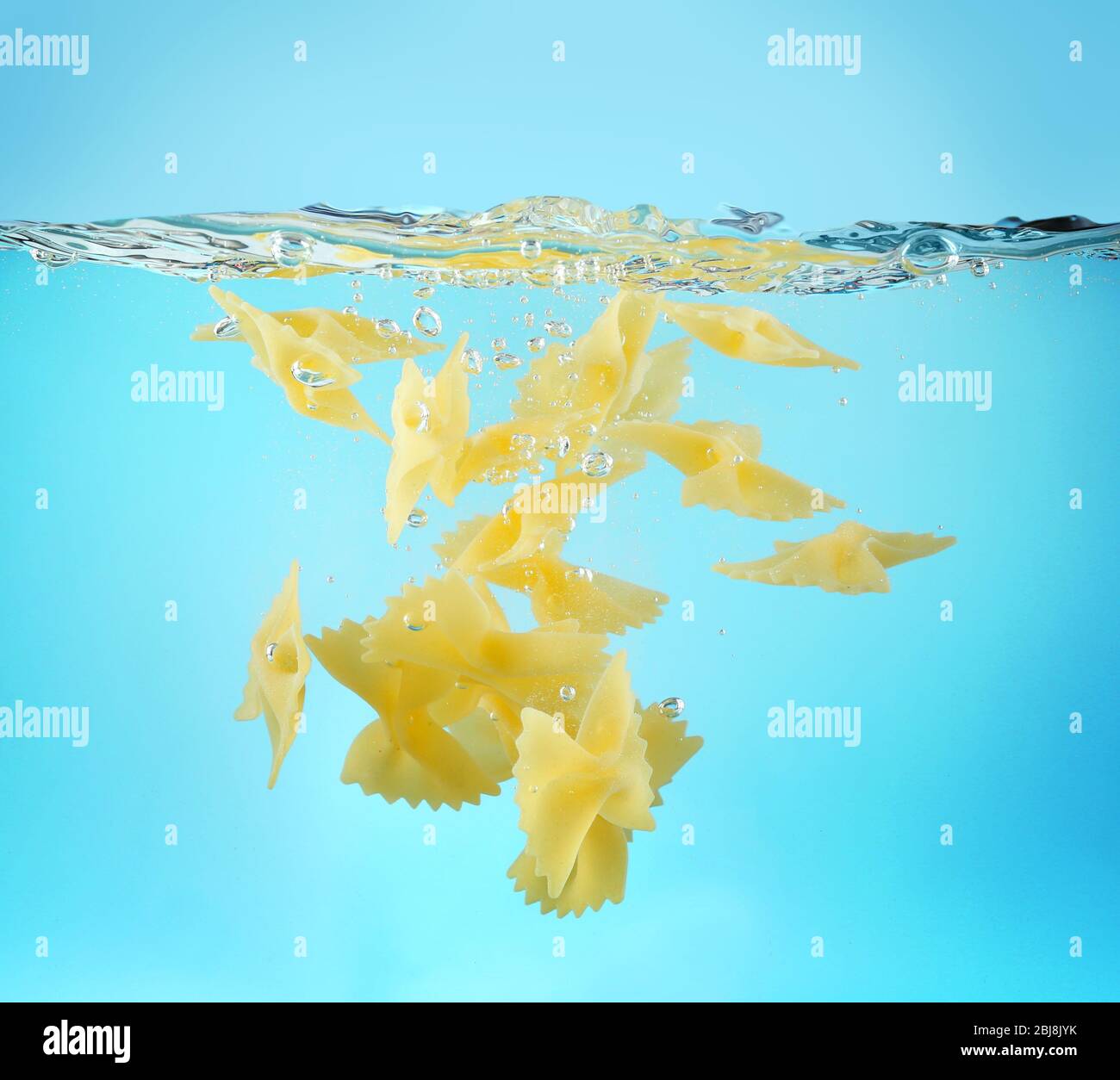 Pasta macaroni falling water hi-res stock photography and images - Alamy