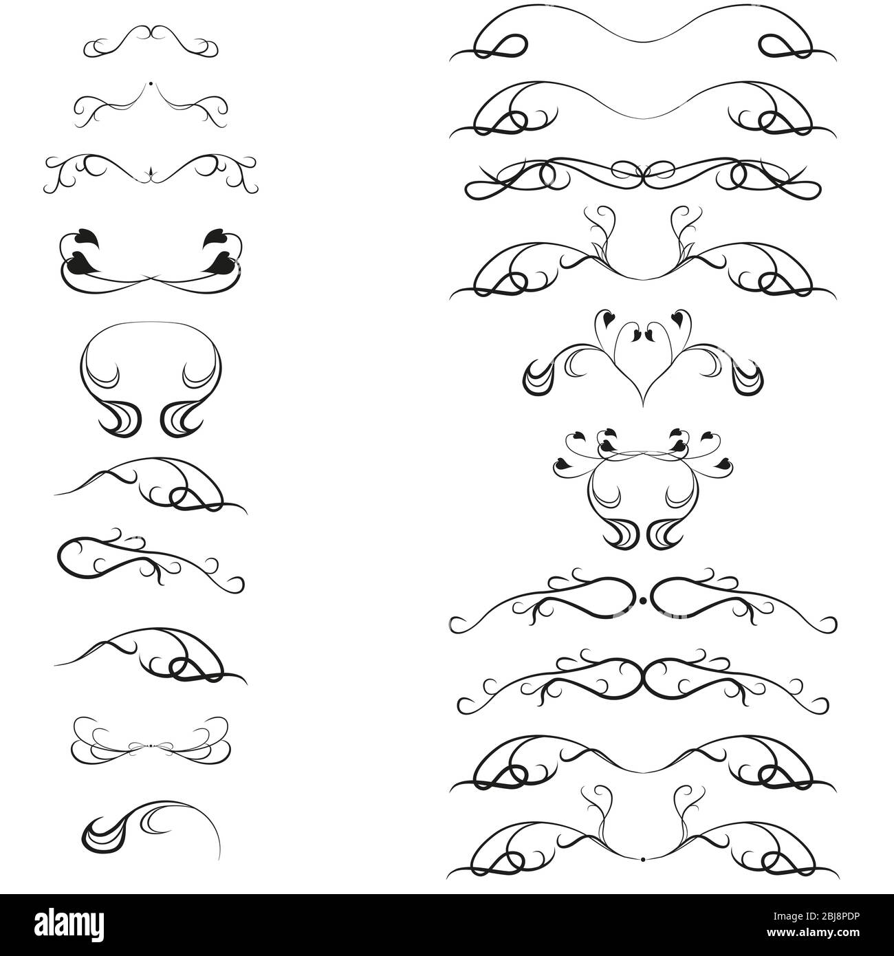 decorative black text dividers design elements set Stock Vector Image ... decorative black text dividers design elements set Stock Vector Image ...