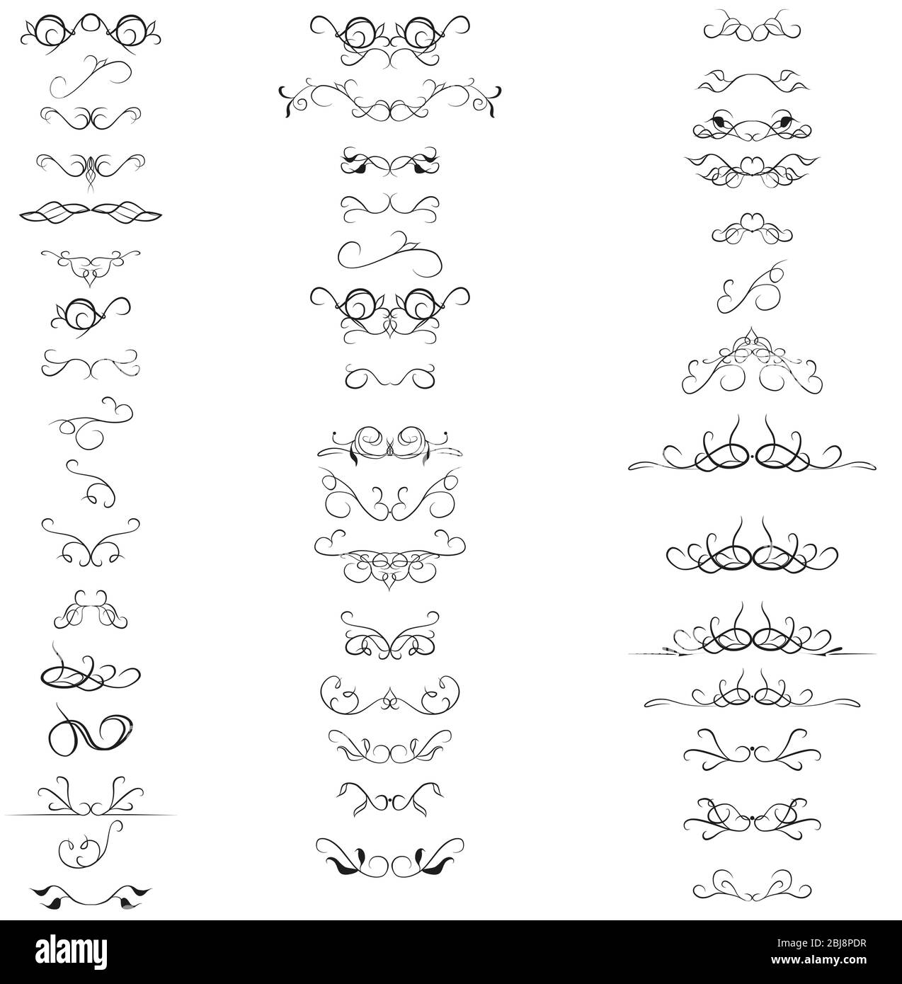decorative black text dividers design elements set Stock Vector Image ... decorative black text dividers design elements set Stock Vector Image ...
