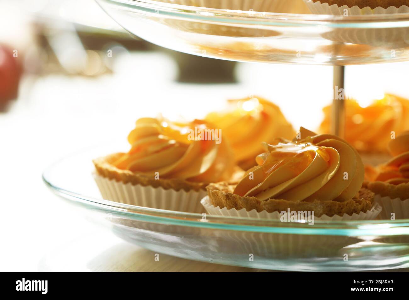 Fresh homemade cupcakes, close up Stock Photo - Alamy